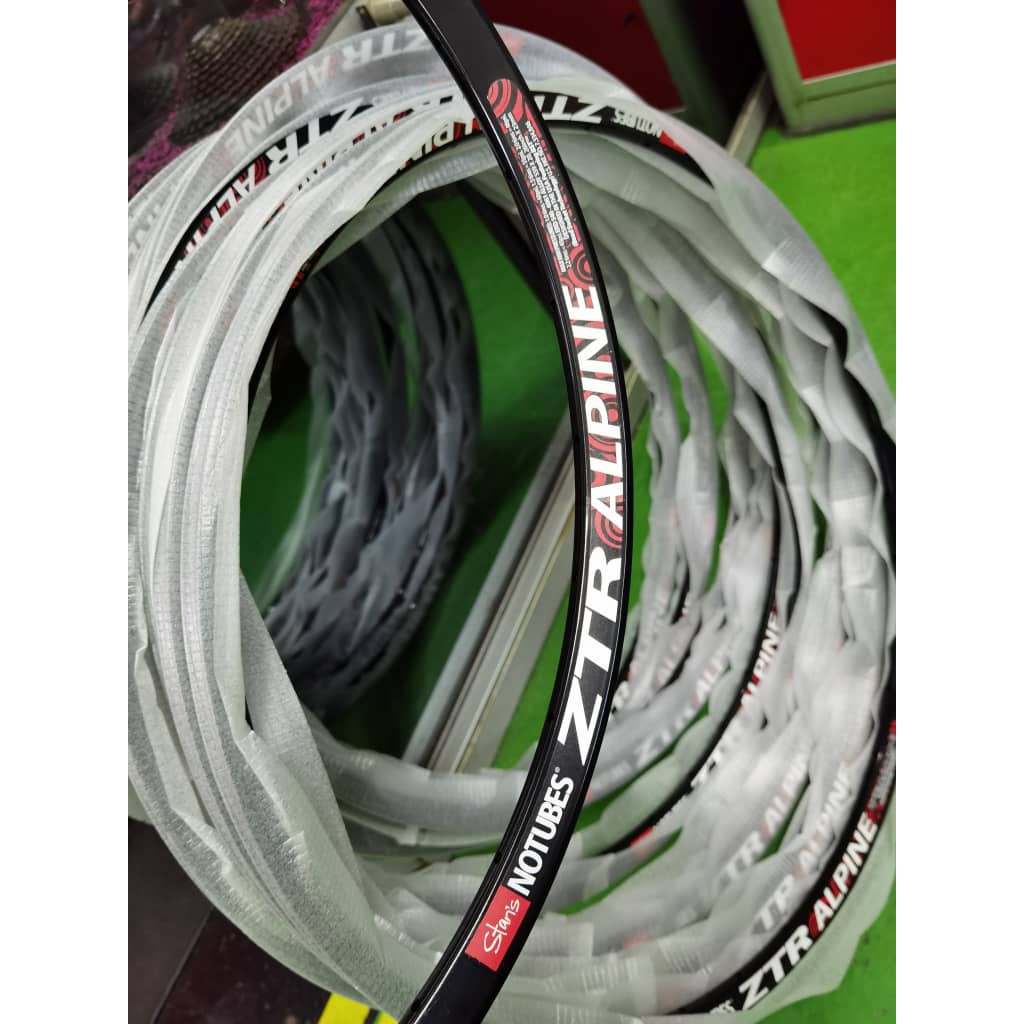 ZTR Alpine rim 26" with 32 holes (stan's no tube) | Shopee Malaysia