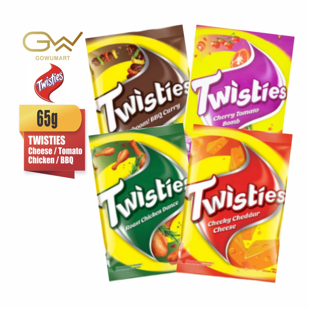 Twisties - Cheese/Tomato/Chicken/BBQ (65g) | Shopee Malaysia