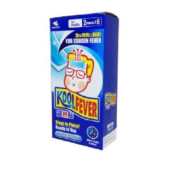 12sheet Koolfever Cooling Gel Sheet For Adults (2sheets x 6packs) | Shopee Malaysia