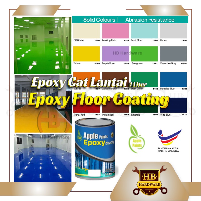 Harga Cat Lantai Epoxy Floor Coating Malaysia | Viewfloor.co