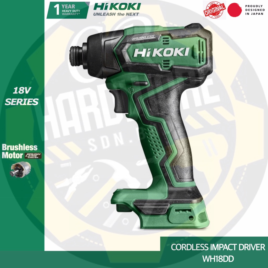 HIKOKI/HITACHI WH18DD CORDLESS IMPACT DRIVER ( NEW ) | Shopee Malaysia