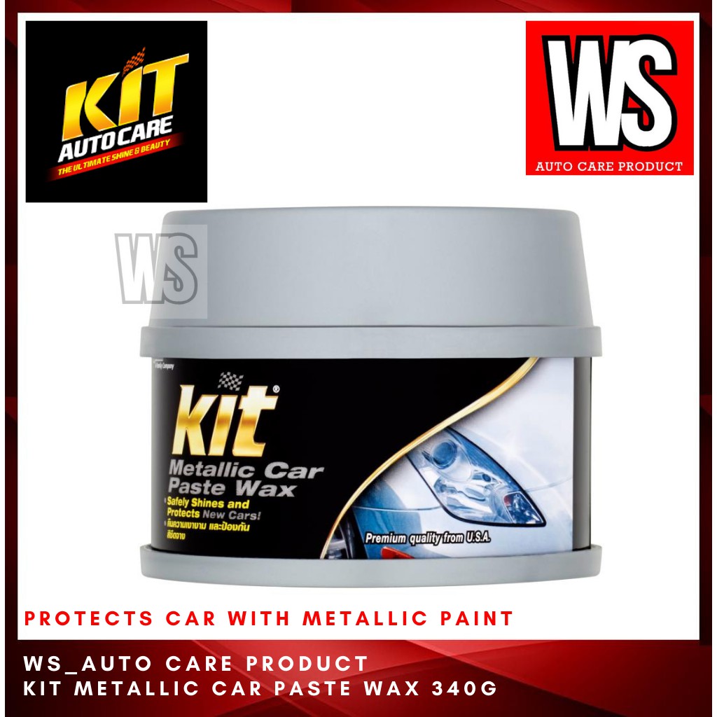 KIT METALLIC CAR PASTE WAX 340g | Shopee Malaysia