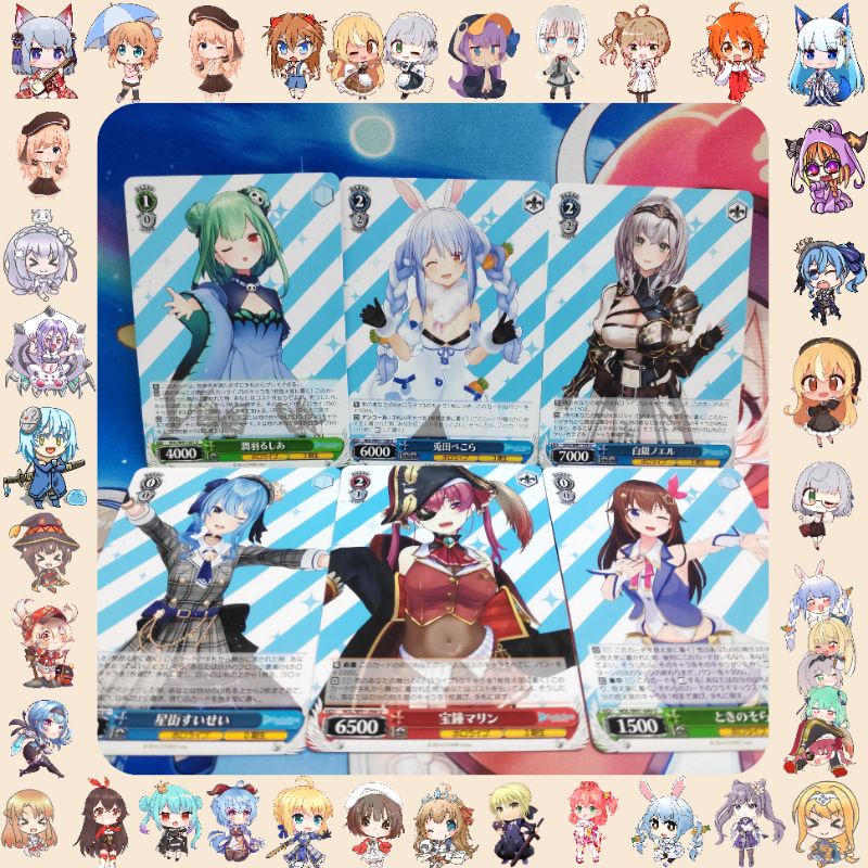 Bushiroad Weiss Schwarz WS Hololive Production Booster HOL/W91 U Card | Shopee Malaysia