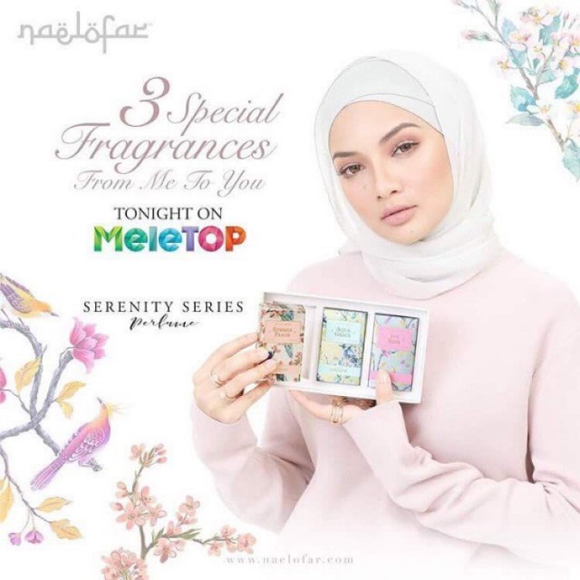 NEELOFA PERFUME 100% ORIGINAL SERENITY | Shopee Malaysia