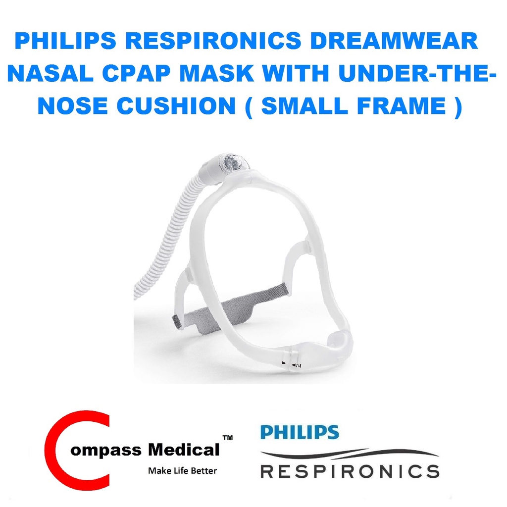 Philips Respironics Dreamwear Nasal CPAP Mask With Under-The-Nose ...