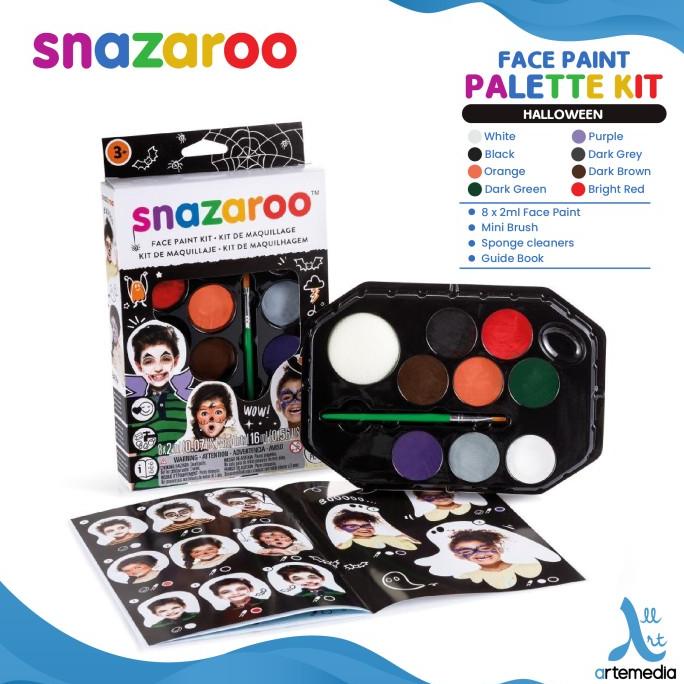 Snazaroo Face Paint Palette Kit Face Body Paint Color Set | Shopee Malaysia