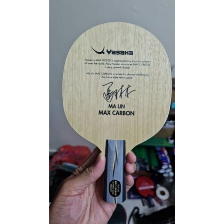 YASAKA MA LIN MAX CARBON Table Tennis Blade Cpen | Kayu Ping Pong ...