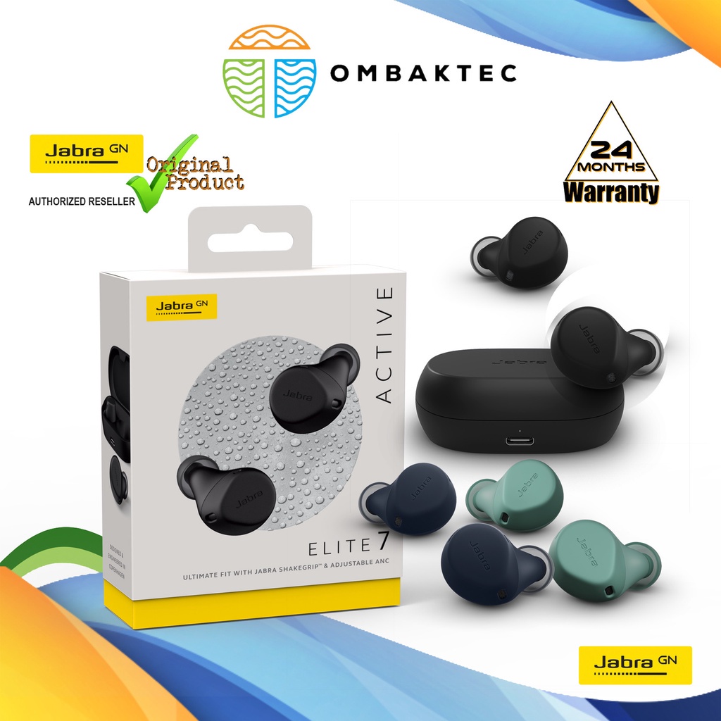 Jabra Elite 7 Active True Wireless Earbuds | Shopee Malaysia