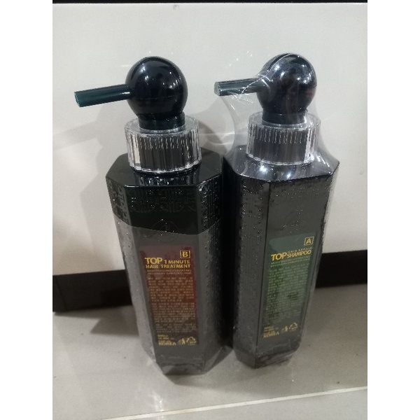 top hair repair shampoo & 1 minute hair treatment (1 Set) | Shopee Malaysia
