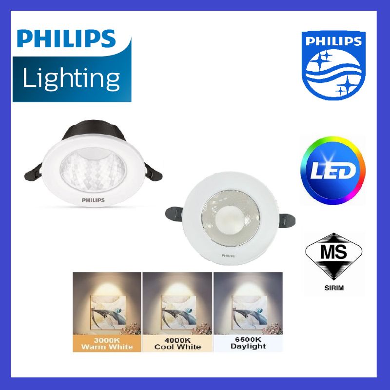 Philips SmartBright Deep Recessed Downlight (DN350B) | Shopee Malaysia