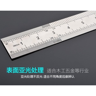 Sellerpick 100cm 200cm Stainless Steel Long Ruler Panjang Pembaris Besi ...
