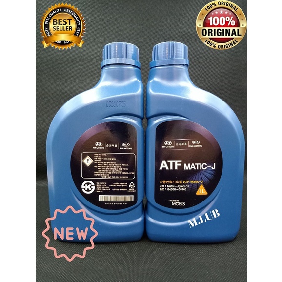 100% ORIGINAL HYUNDAI ATF MATIC-J (1L) | Shopee Malaysia