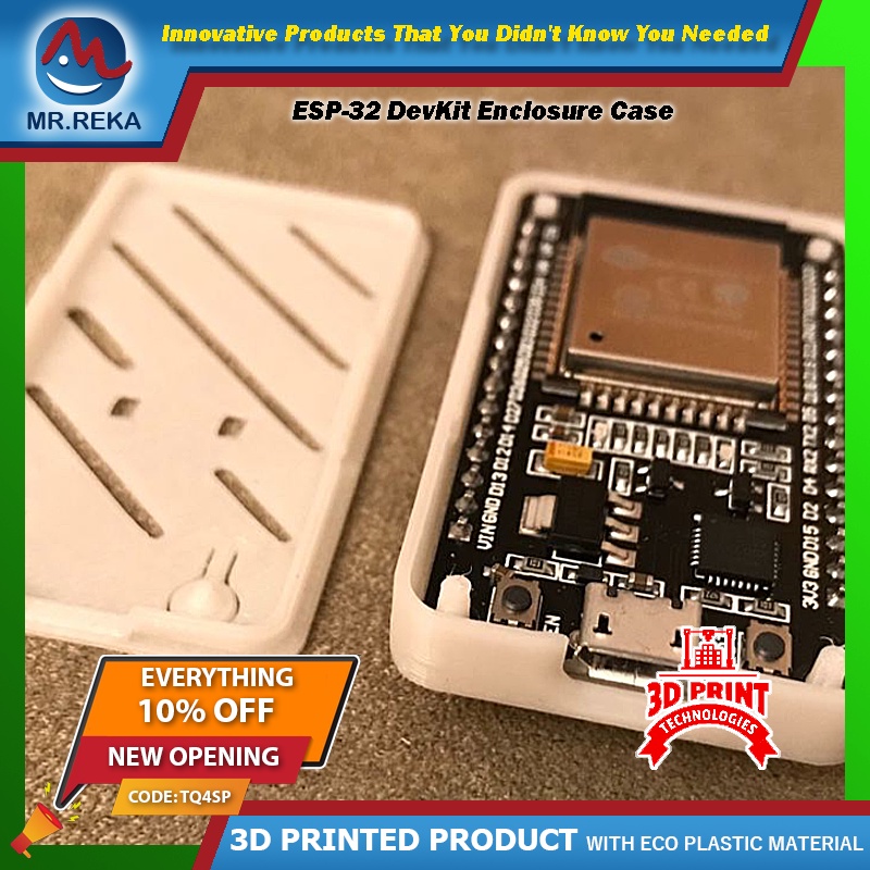 ESP-32 DevKit Enclosure Case Full IO pins Access | Shopee Malaysia