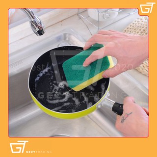 Multipurpose Scouring Sponge Pad Set｜ Span Cuci Pinggan ｜Scrub Sponge ...
