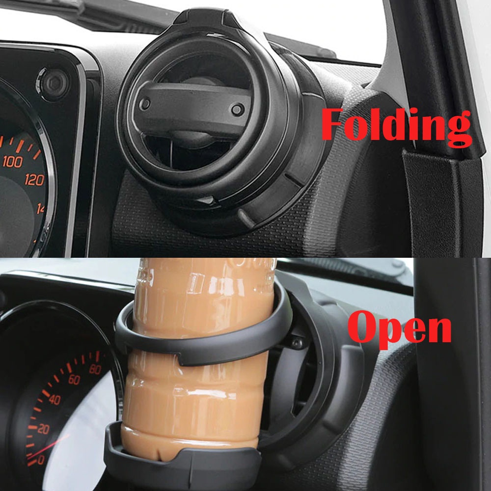 Car Air Vent Foldable Cup Drink Holder For Suzuki Jimny JB64/JB74 2018 -2022 Accessories ...