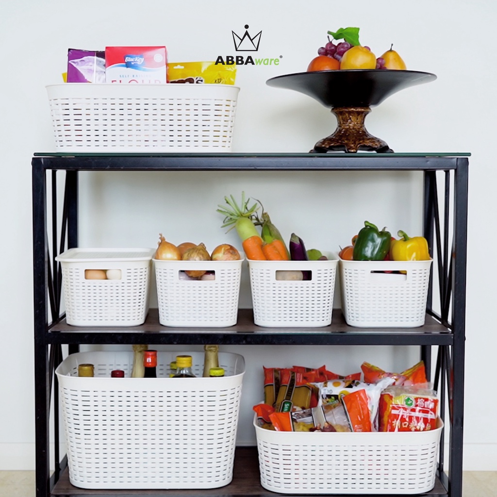 Abbaware Storage Box Storage / Muji Style Basket Storage/Kotak Simpan ...