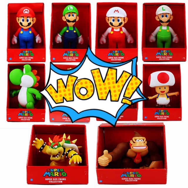 SUPER MARIO SUPER SIZE FIGURE COLLECTIONS | Shopee Malaysia