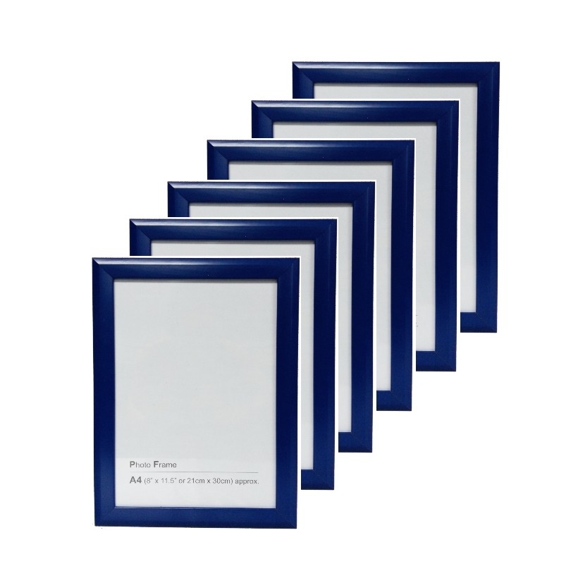 PREMO Colorful Photo Frame -A4-Dark Blue (6pcs) | Shopee Malaysia