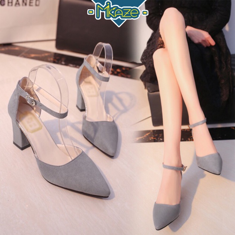 MIKAZE - ISABELLA Women heels (886) Pink （粉） 38:Foot Length24.0cm | PGMall