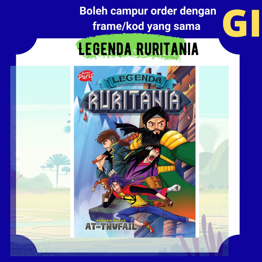 Legenda Ruritania -KOMIK PURIS | Shopee Malaysia