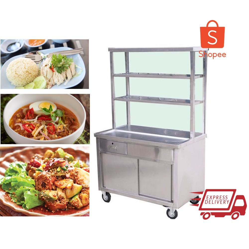 Stainless Steel Mee Stall / Gerai | Shopee Malaysia