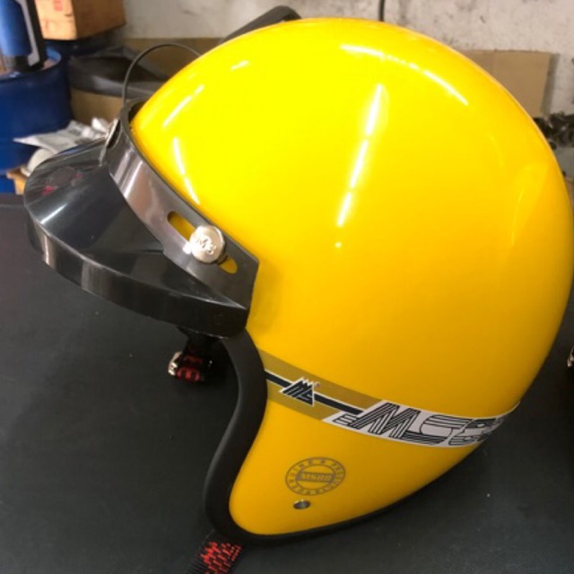 MS88 HELMET SPECIAL COLOUR YELLOW | Shopee Malaysia