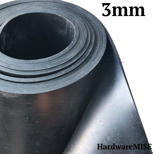 Neoprene Rubber Sheet 3mm Thick Black CR Chloroprene Rubber Sheet ...