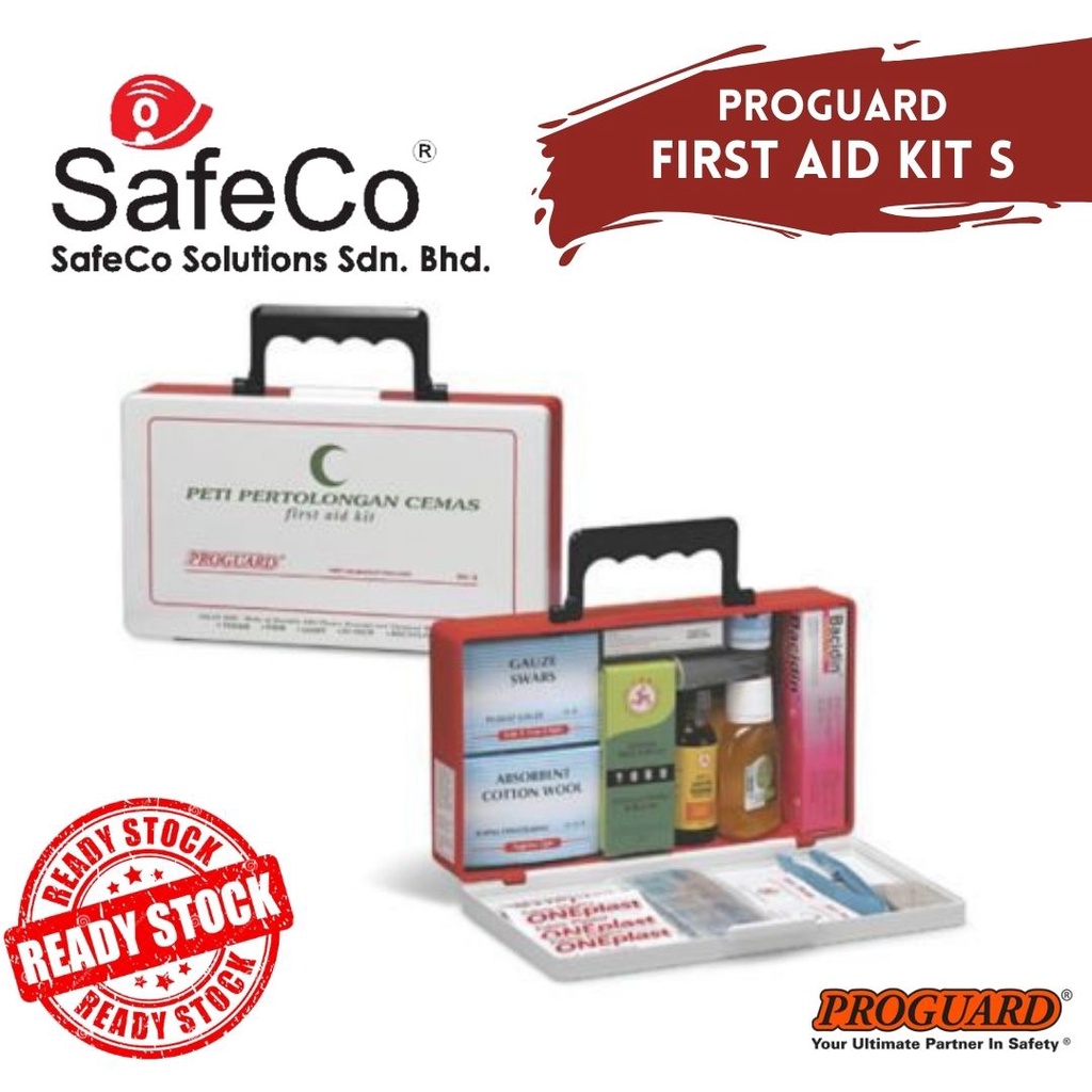 Proguard First Aid Kits (36PCS) / EXP 2024 March / S&M / Peti Kecemasan ...