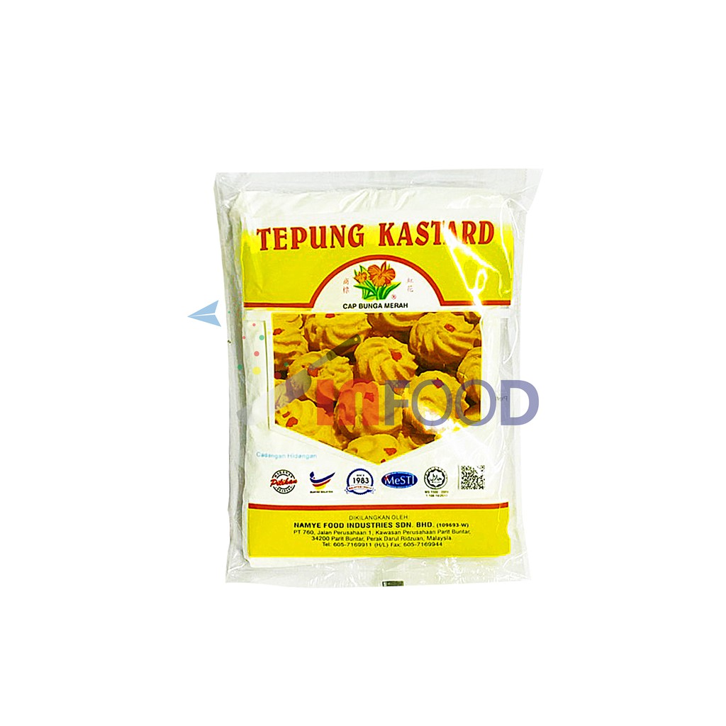 Cap Bunga Merah Tepung Kastard 300g | Shopee Malaysia