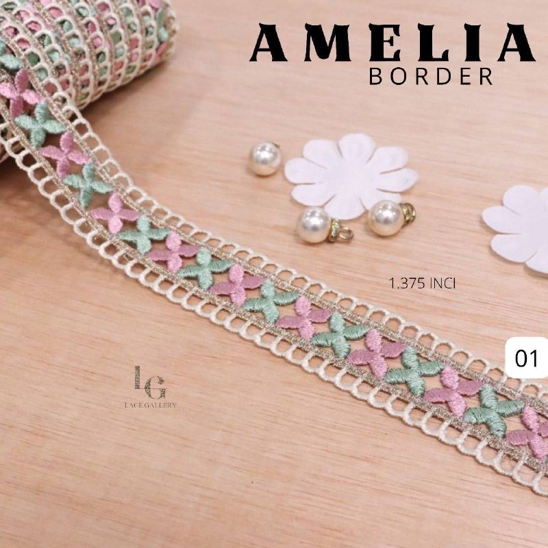 Amelia Border by Lace Gallery | Shopee Malaysia