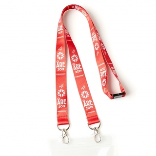 (SAME DAY SHIPPING) Lanyard 20mm Custom Design Full Color Printed (No ...