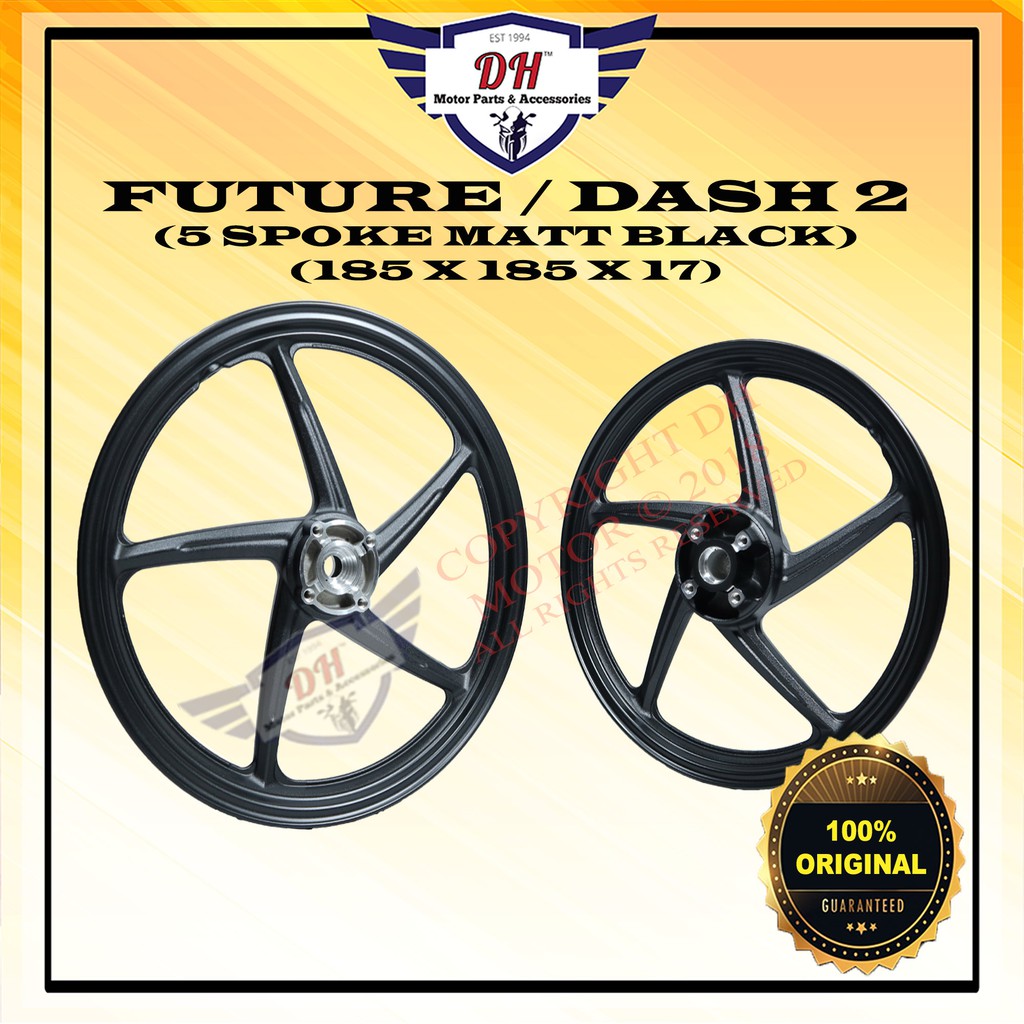FUTURE / DASH V2 / V3 (ORIGINAL) SPORT RIM WITH BUSH AND BEARING 5 ...