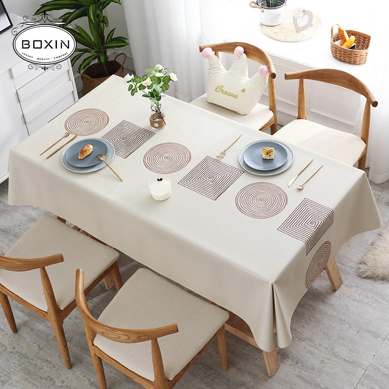 New Type Alas Meja Table Cloth PVC Water Proof Lapik Meja Plastic Table ...