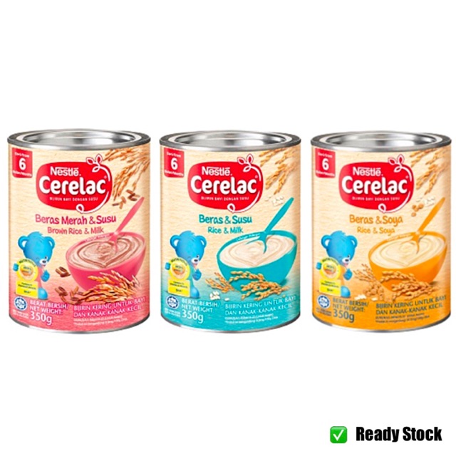 NESTLE Cerelac 6 Months+ (350g) | Shopee Malaysia