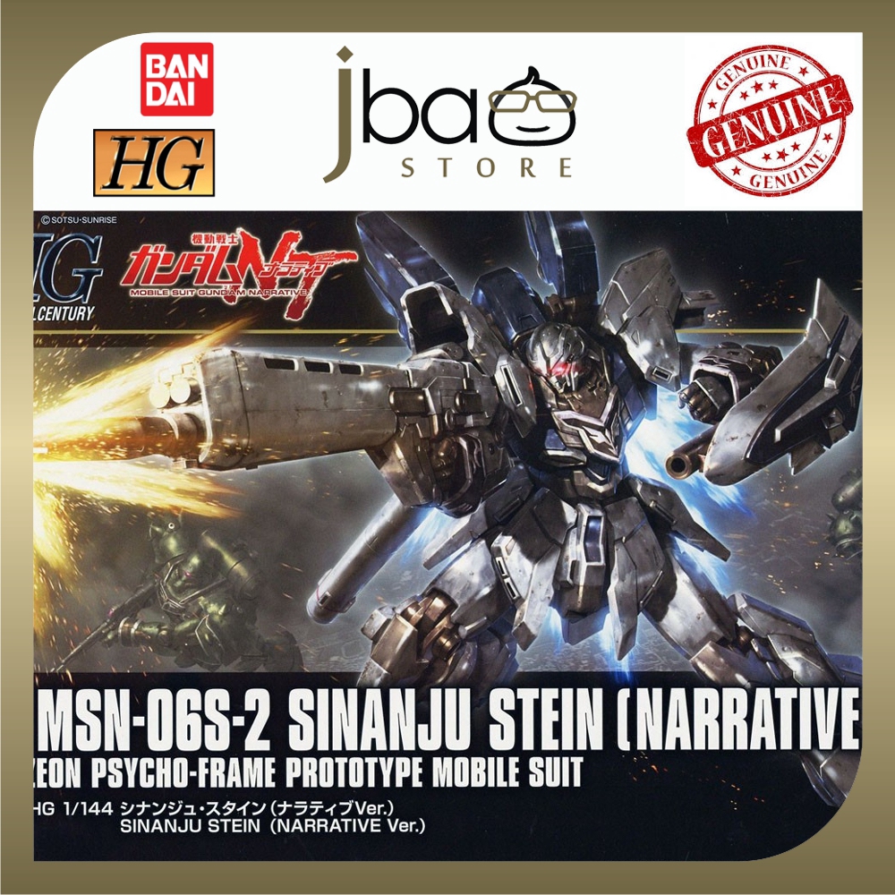 Bandai 1/144 Sinanju Stein Narrative Ver HGUC 217 Neo Zeon Psycho-Frame ...
