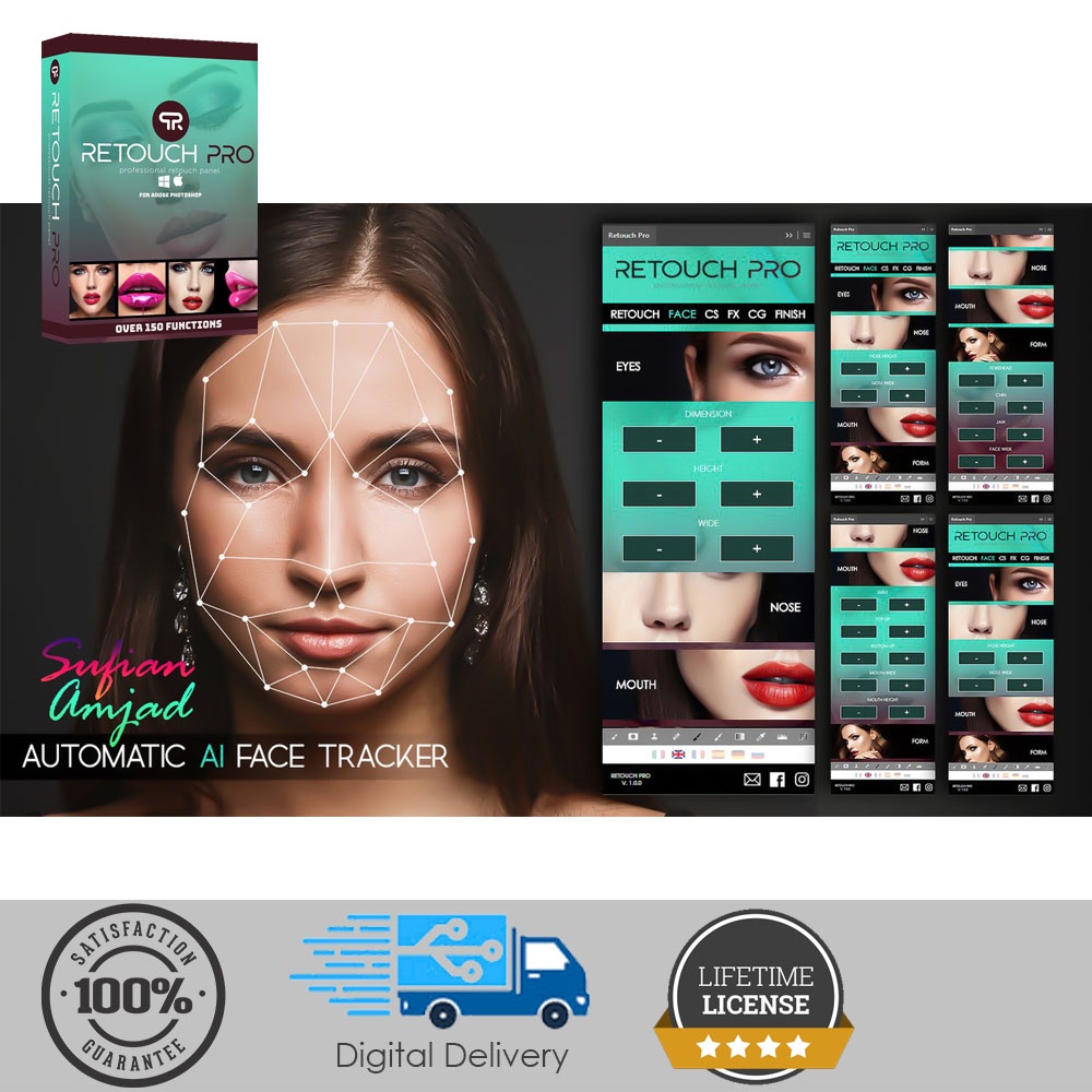 venus retouch pro plugin for ps v3 (win&mac) | Shopee Malaysia