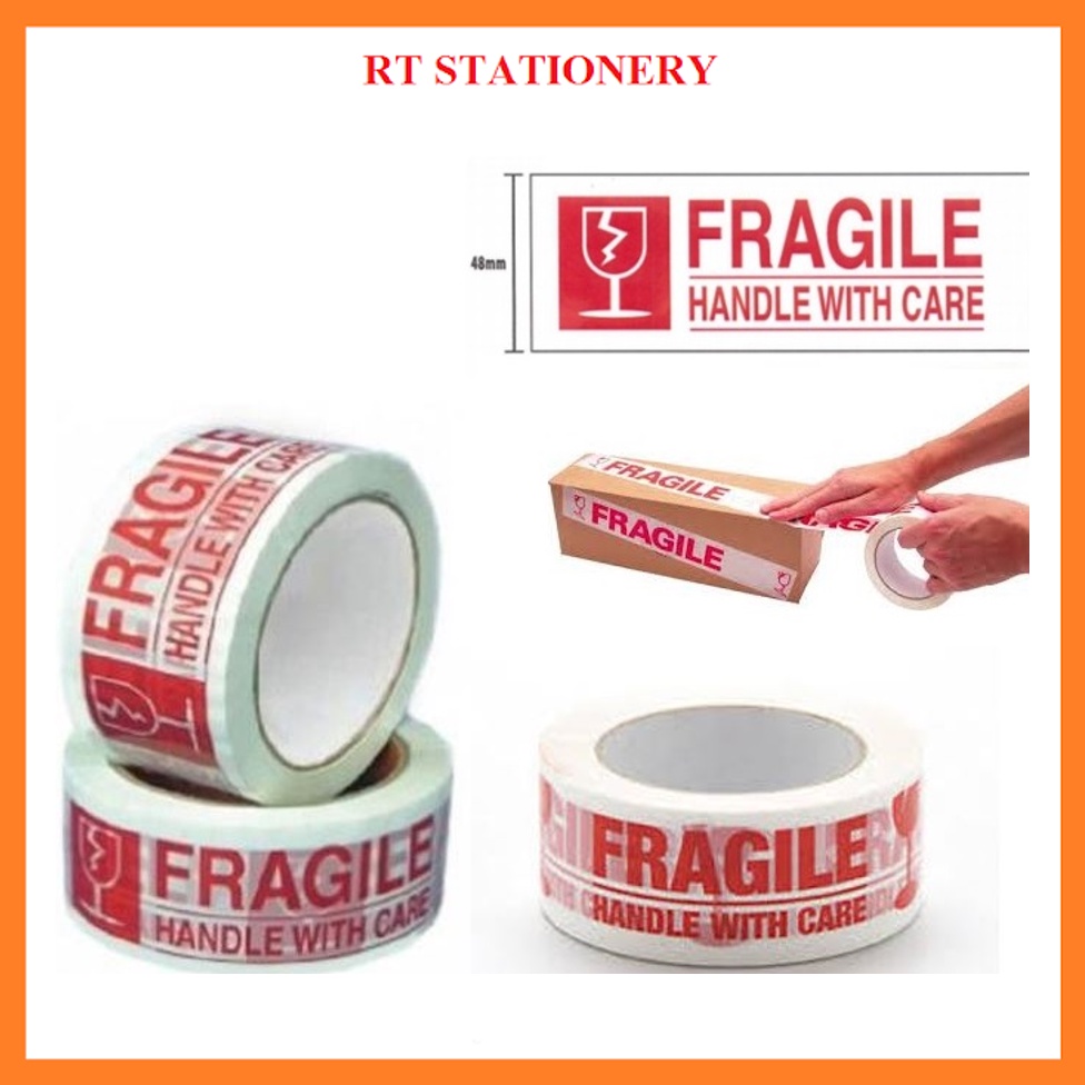 Fragile OPP Packaging Tape 48mm x 50M | Shopee Malaysia