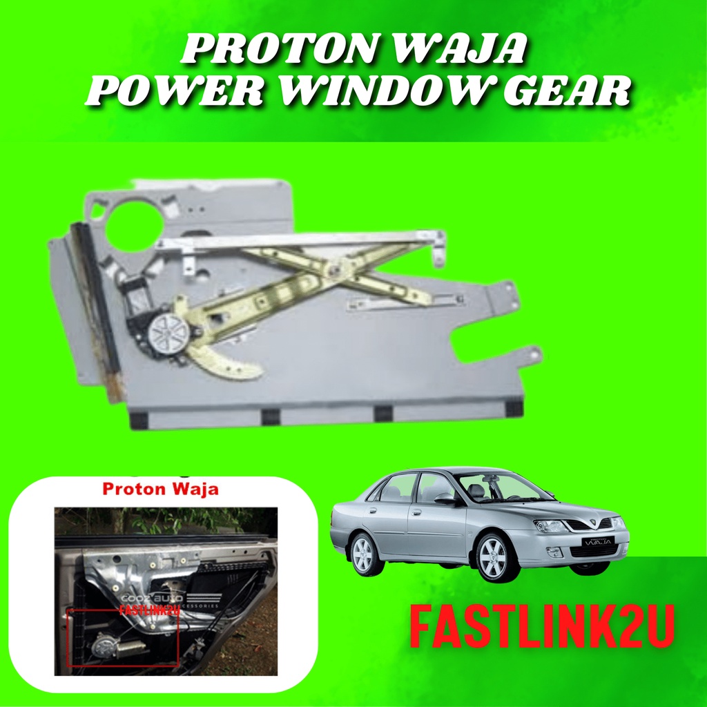 PROTON WAJA POWER WINDOW REGULATOR MOTOR GEAR DOOR GEAR BARU 100% HIGH ...
