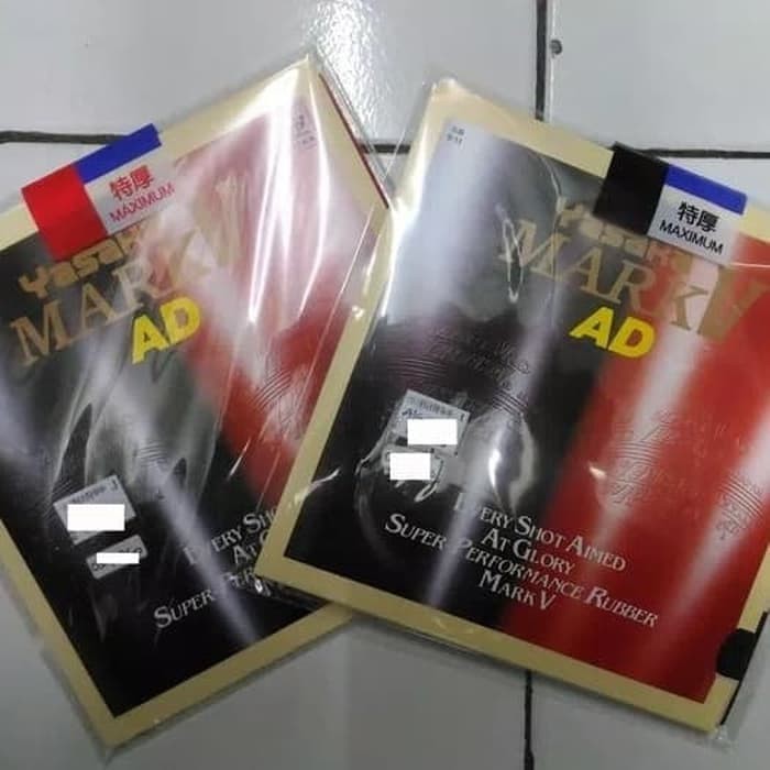 Rubber bad bet bat pingpong table tennis yasaka mark -v | BeeCost