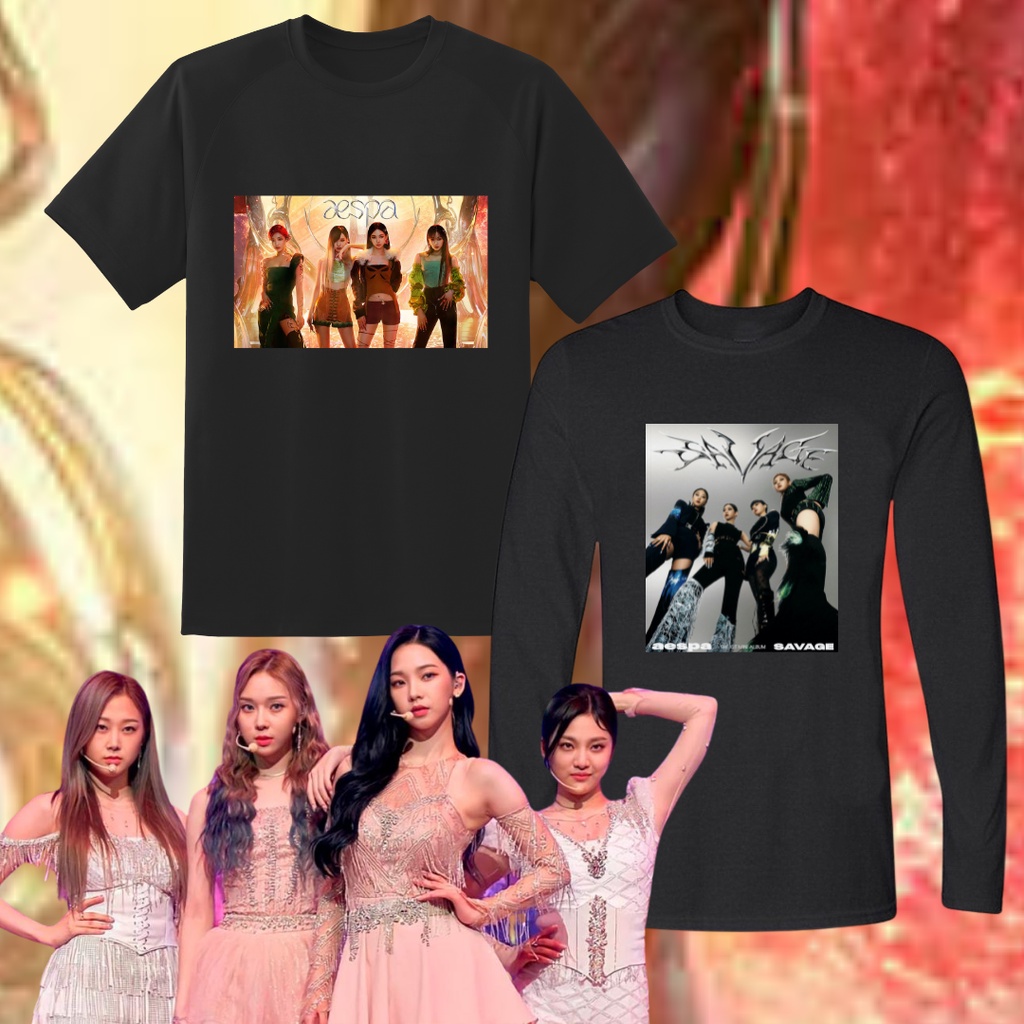 AESPA unofficial fanmade T-shirt | Shopee Malaysia