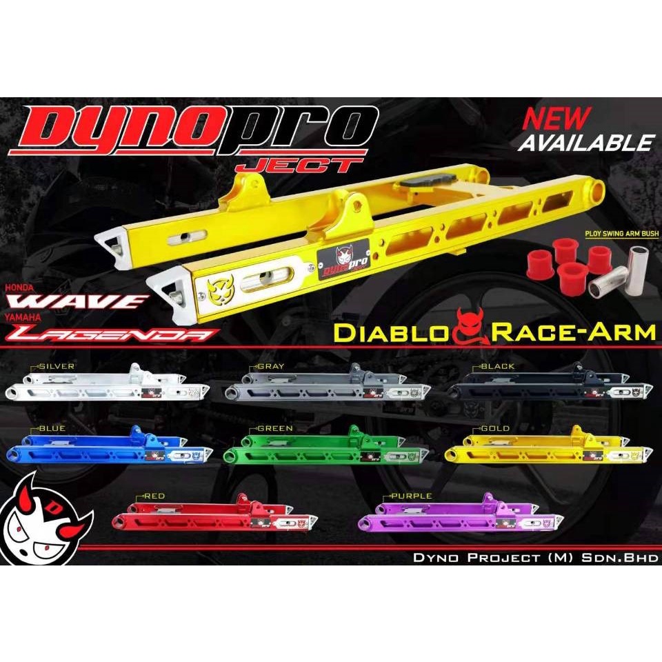 DYNOPRO WAVE 125 LAGENDA 110 LAGENDA 115 ALLOY PRO SWING ARM DIABLO ...