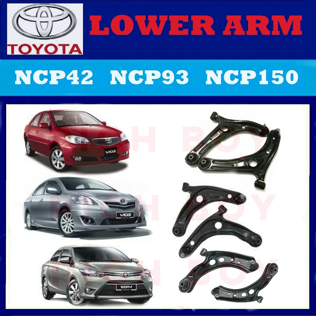 VIOS LOWER ARM NCP42 NCP93 NCP150~SUSPENSION ARM | Shopee Malaysia