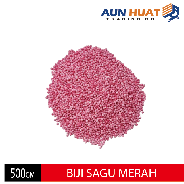 BIJI SAGU PERWARNA MERAH/HIJAU 500GM | Shopee Malaysia