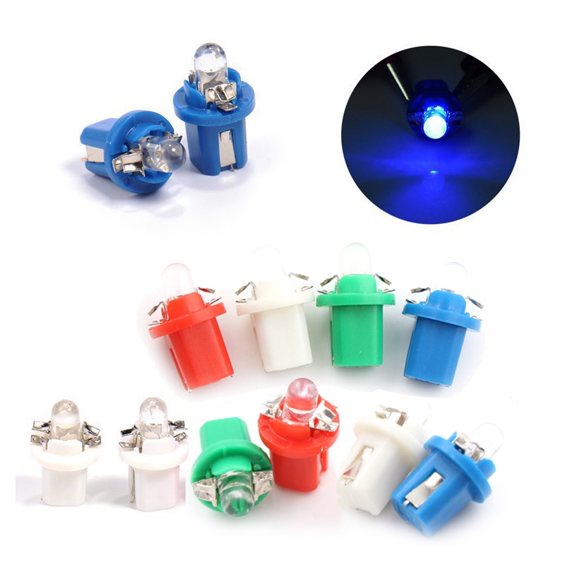 [Ready Stock] Mentol Led Kereta T5 LED Bulb B8.5D 1SMD Led Meter Car ...