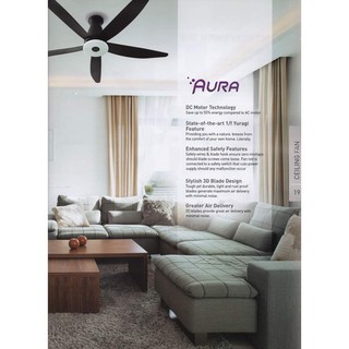 Panasonic Ceiling Fan 60'' Aura Yuragi F-M15EXVBKRH | Shopee Malaysia