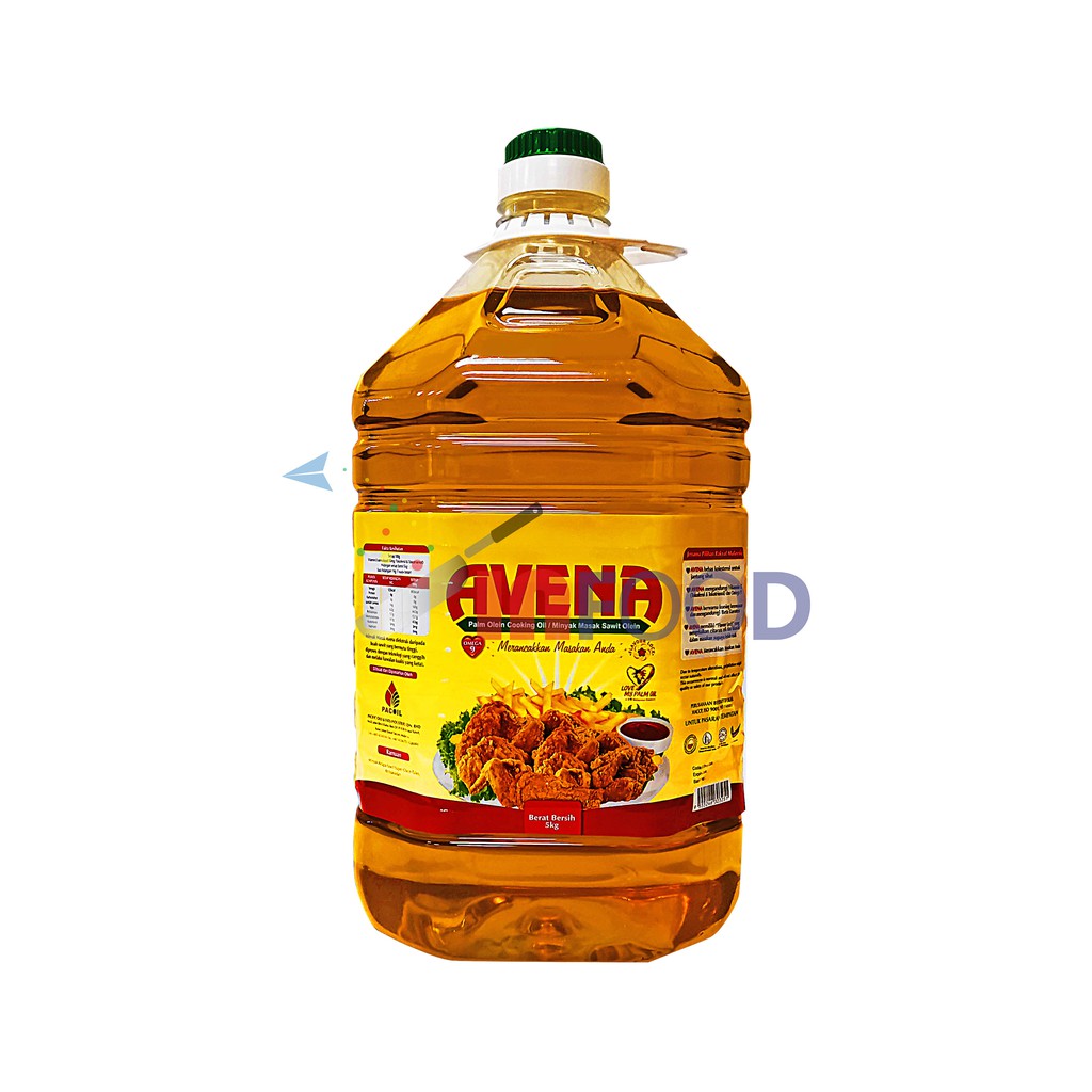 Avena Palm Olein Cooking Oil / Minyak Masak Sawit Olein 5kg | BeeCost