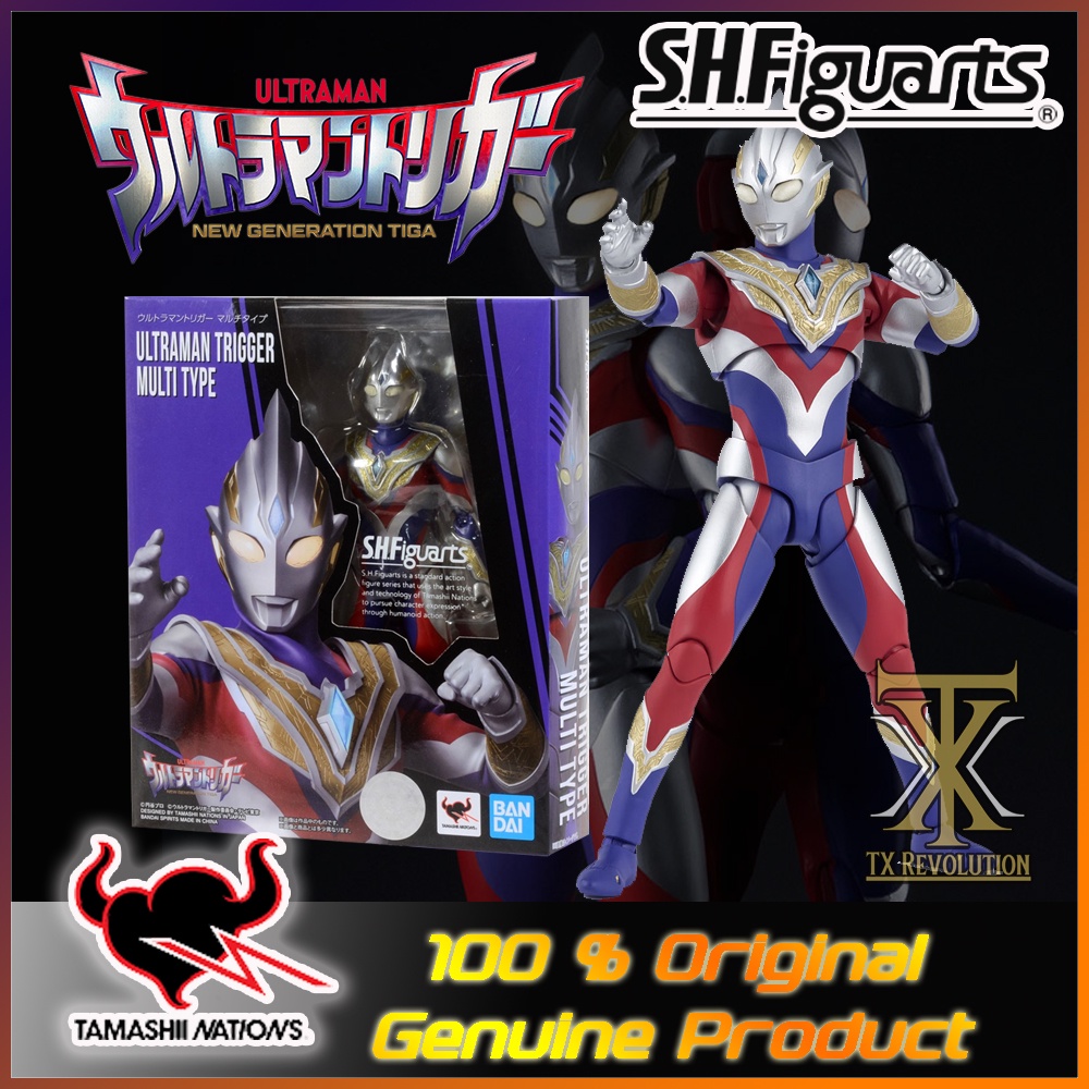 S.H.Figuarts ULTRAMAN TRIGGER MULTI TYPE SHF | Shopee Malaysia