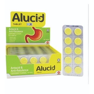 ALUCID CHEWABLE TABLET 10'S (GASTRIC) | Shopee Malaysia