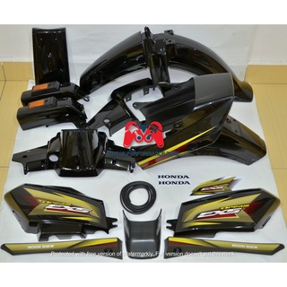 Honda EX5/EX5 Dream Body Cover Set (Siap Tampal Sticker) Free Getah Tepi Cover Battery dan Fork ...