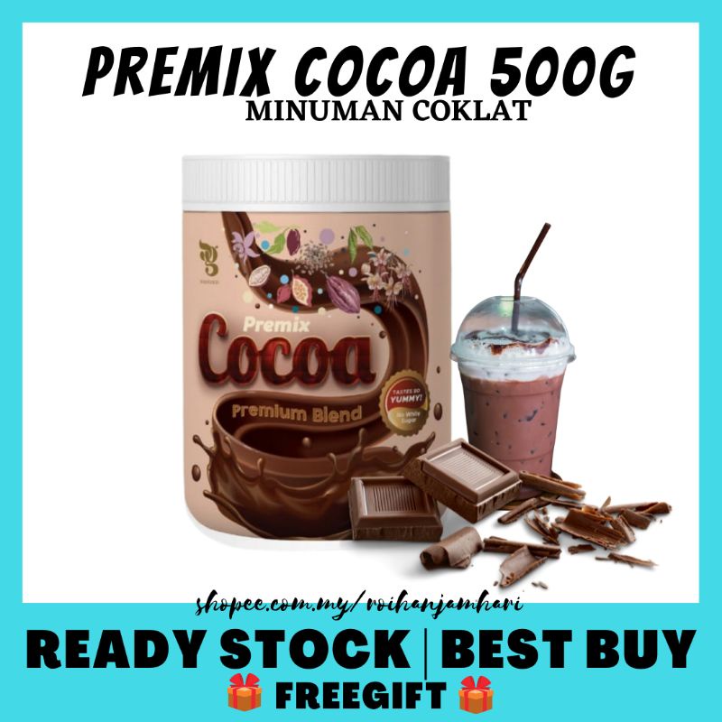 PREMIX COCOA MINUMAN COKLAT TANPA GULA (500g) | Shopee Malaysia
